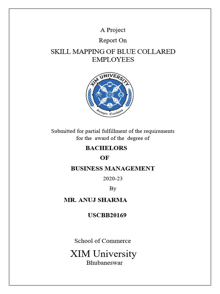 Uscbb20169 Sip Report. | Download Free PDF | Competence (Human ...