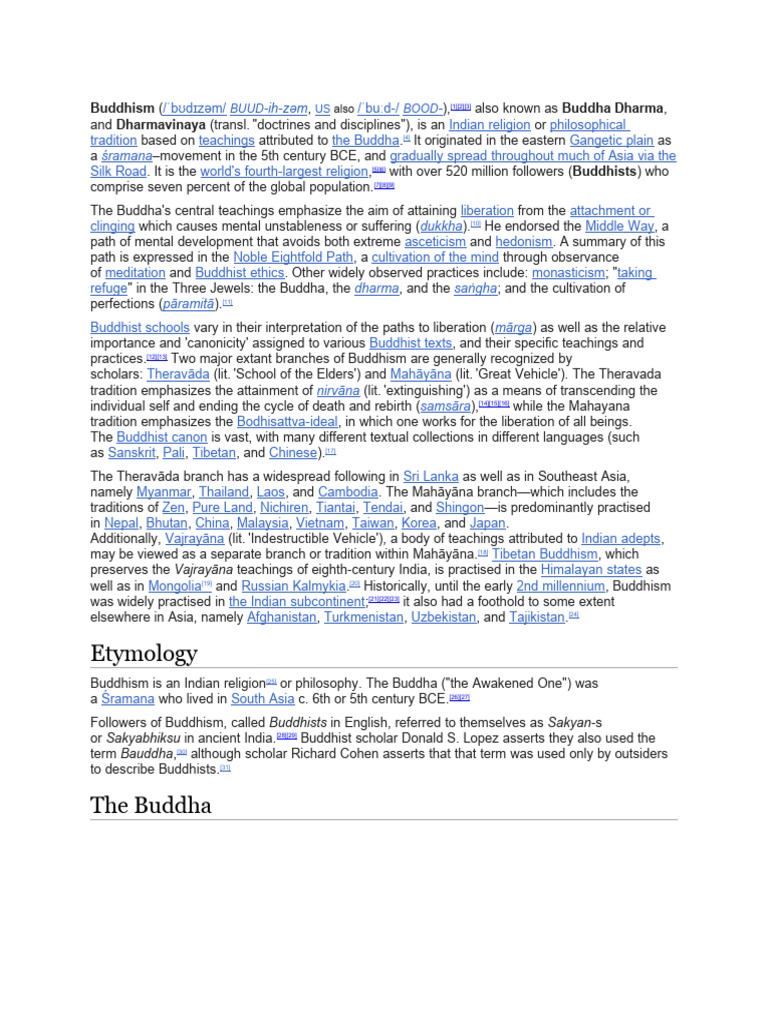 Buddhism | PDF | Buddha Nature | Mahayana