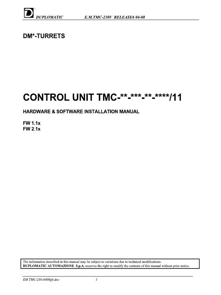EM TMC-230-0408gb | PDF