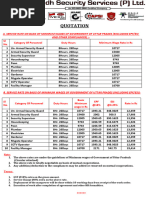 Form - XXIV Half Yearly Return Under Contract Labour R A Act | PDF ...
