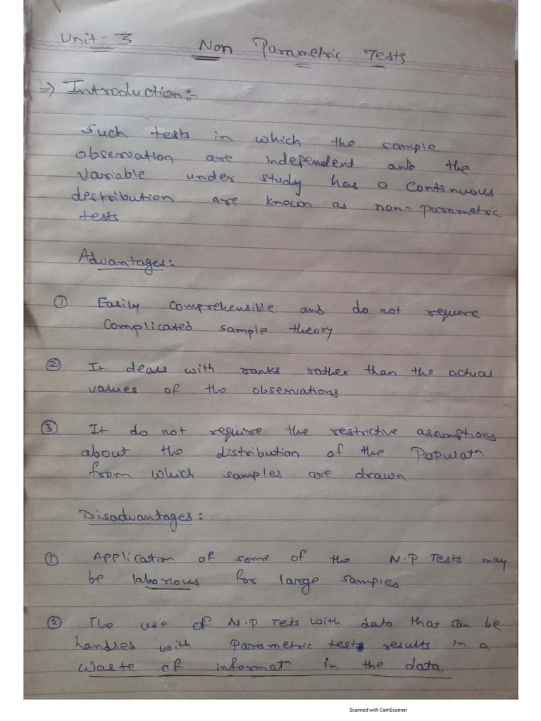 Unit 3 Biostatistics Pdf