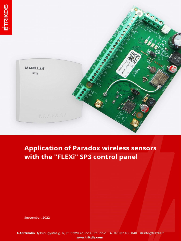 sp3 rtx3 Paradox Eng 2022 09 23 | PDF | Usb | Remote Control
