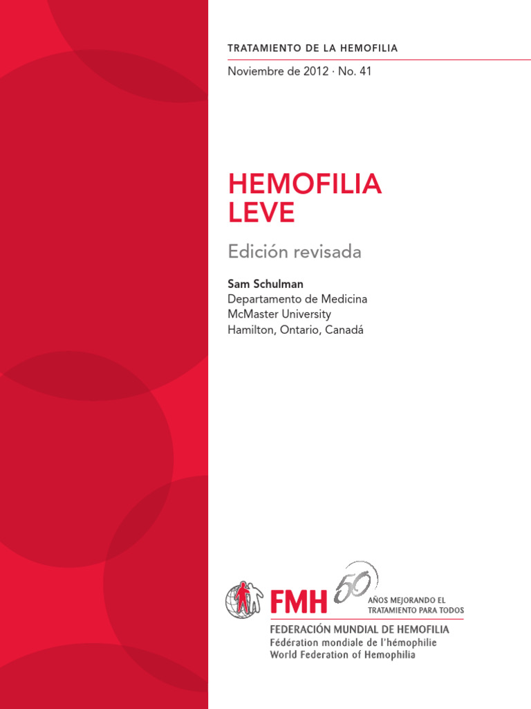 PDF-1193 Hmofilia Leve | PDF | Hemofilia | Medicina CLINICA