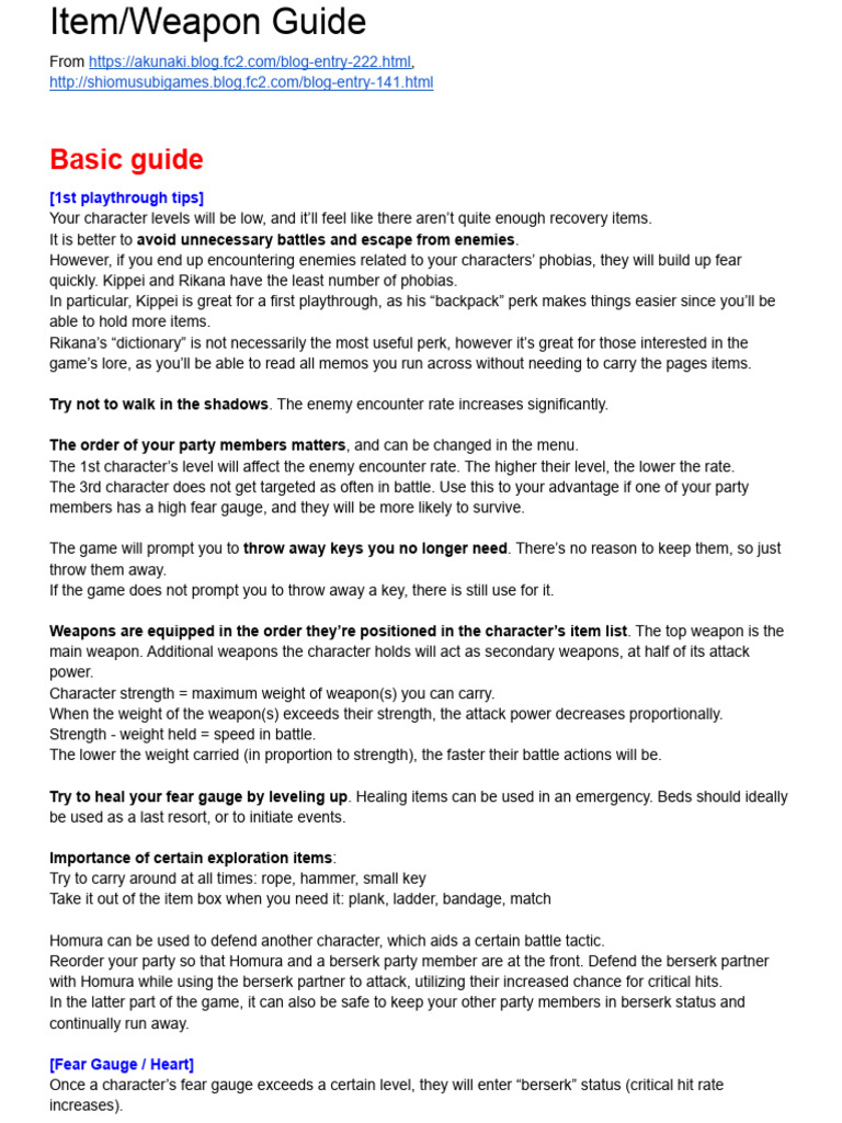 Abaddon Princess of The Decay Guide | Download Free PDF | Knife