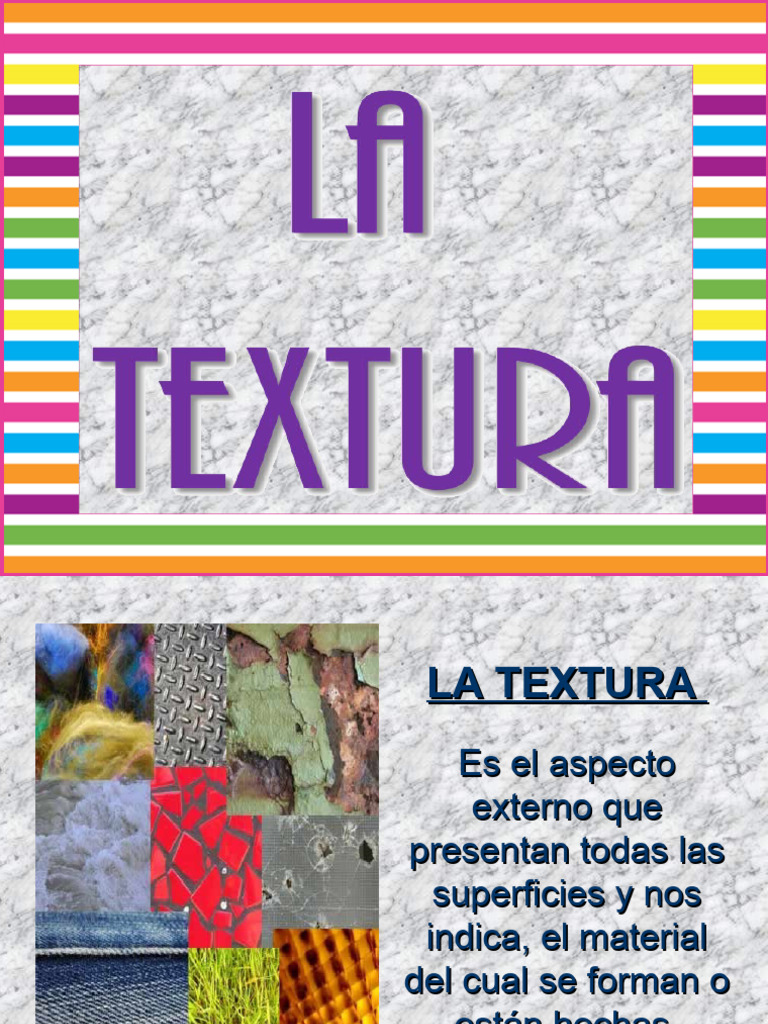 TEXTURAS | PDF