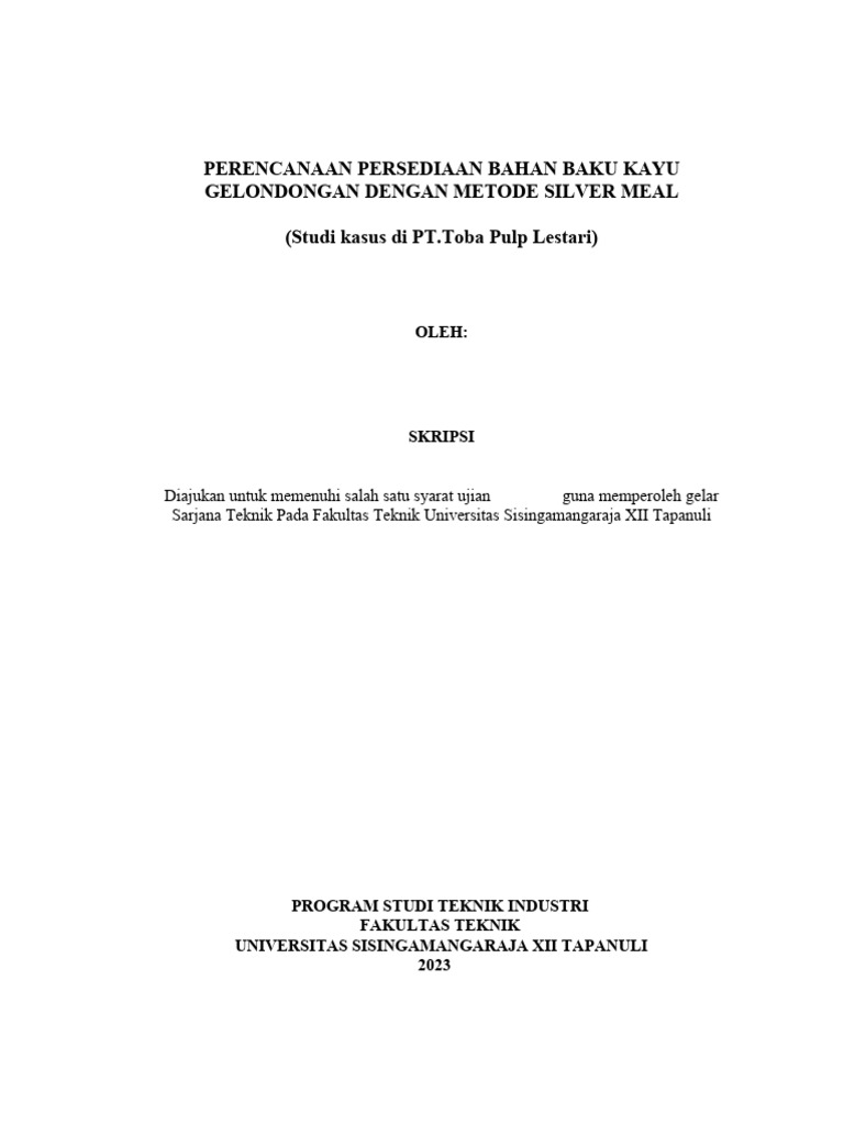 Skripsi | PDF | Bisnis | Komputer