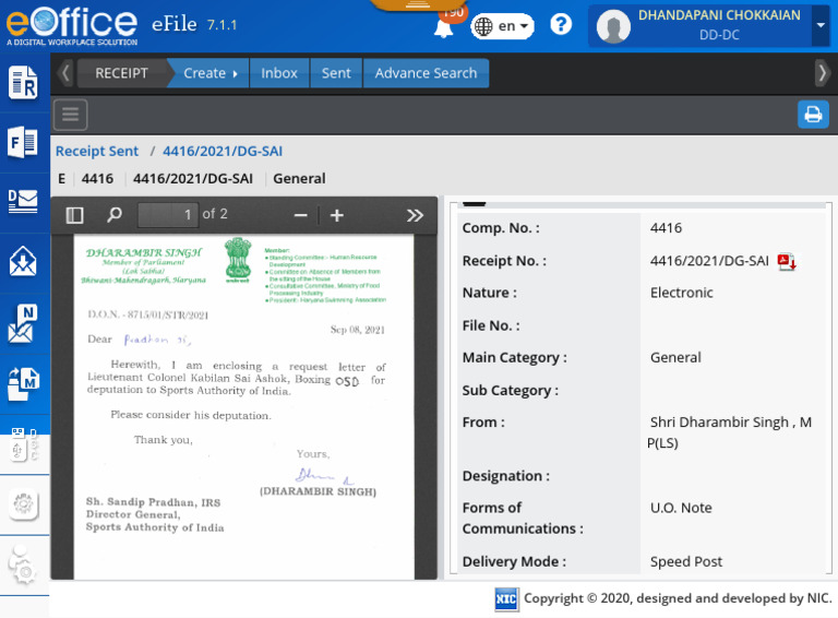 EOffice - Welcome To EOffice Solution | PDF