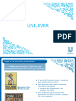The Organizational Structure of Unilever | PDF | Organizational ...