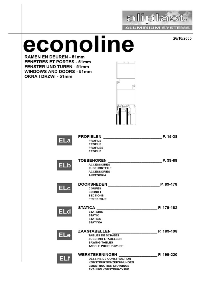 Katalog Econoline | PDF