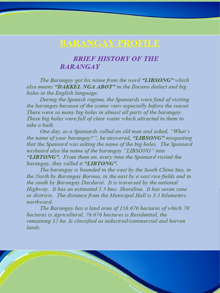 History of Barangay | PDF