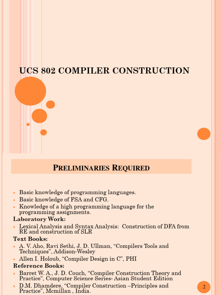 CS416 Compiler Design | PDF | Parsing | Compiler