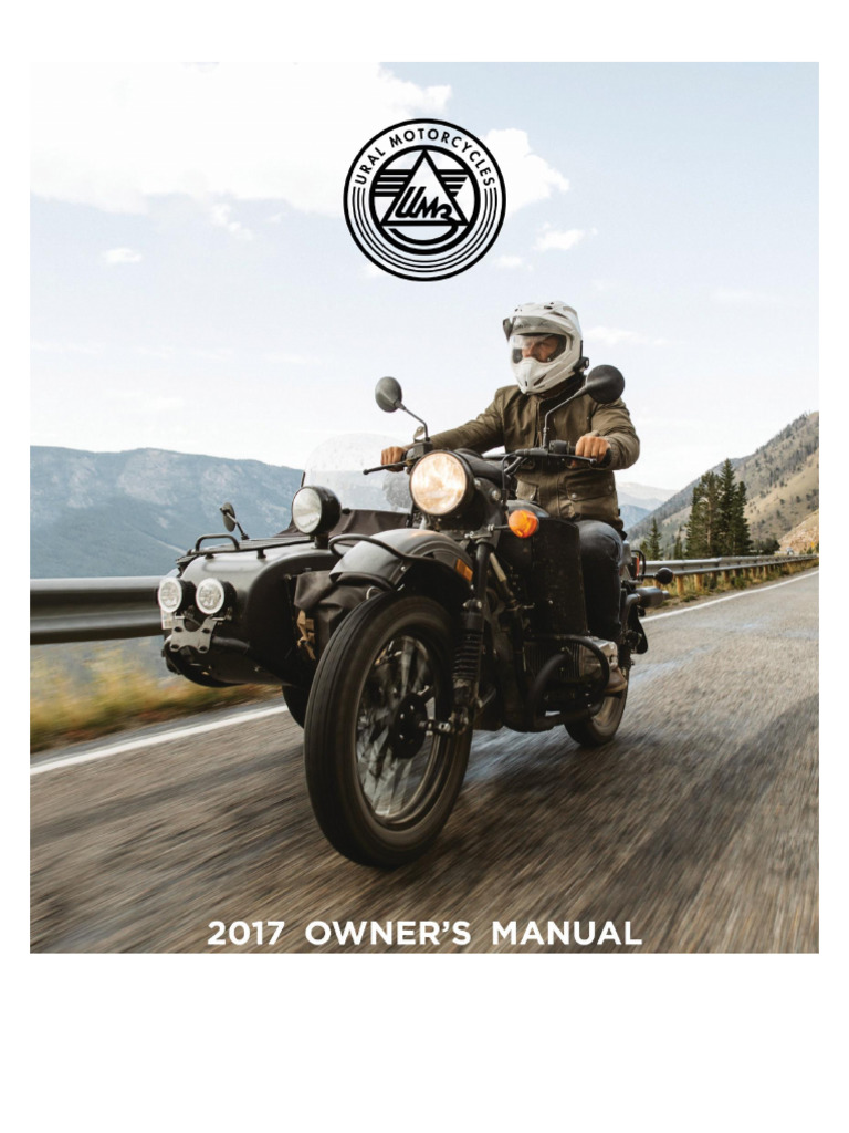 Ural Motorcycle Owner's Manual | PDF | Axle | Motor Oil