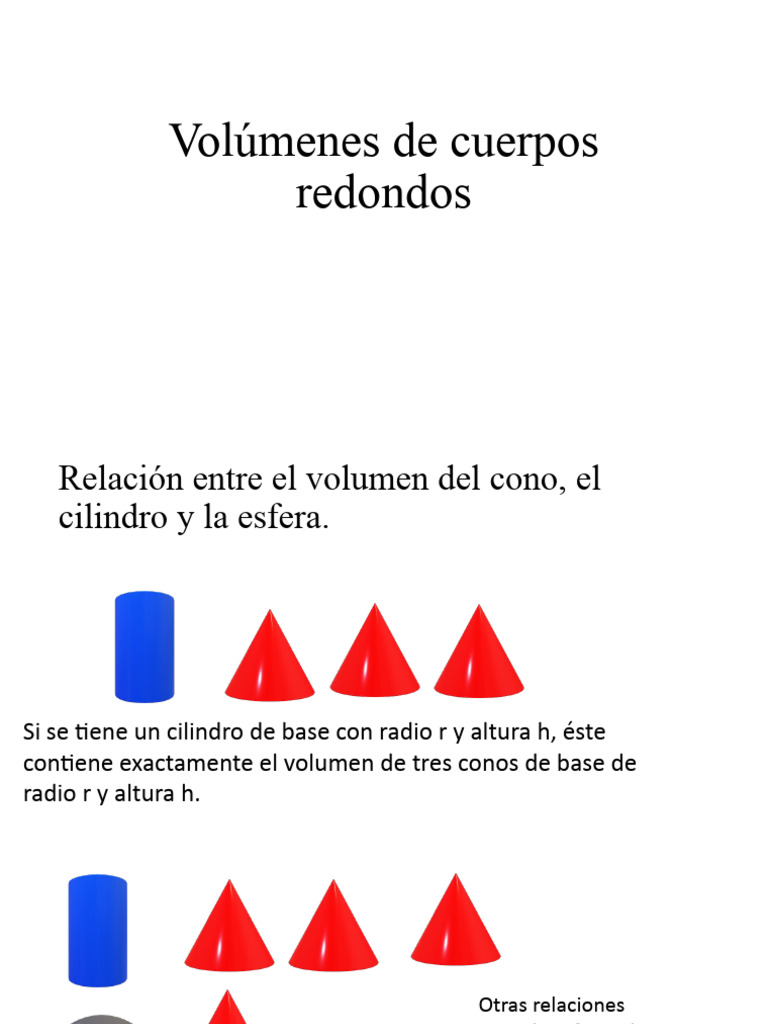 Cono y Cilindro | PDF