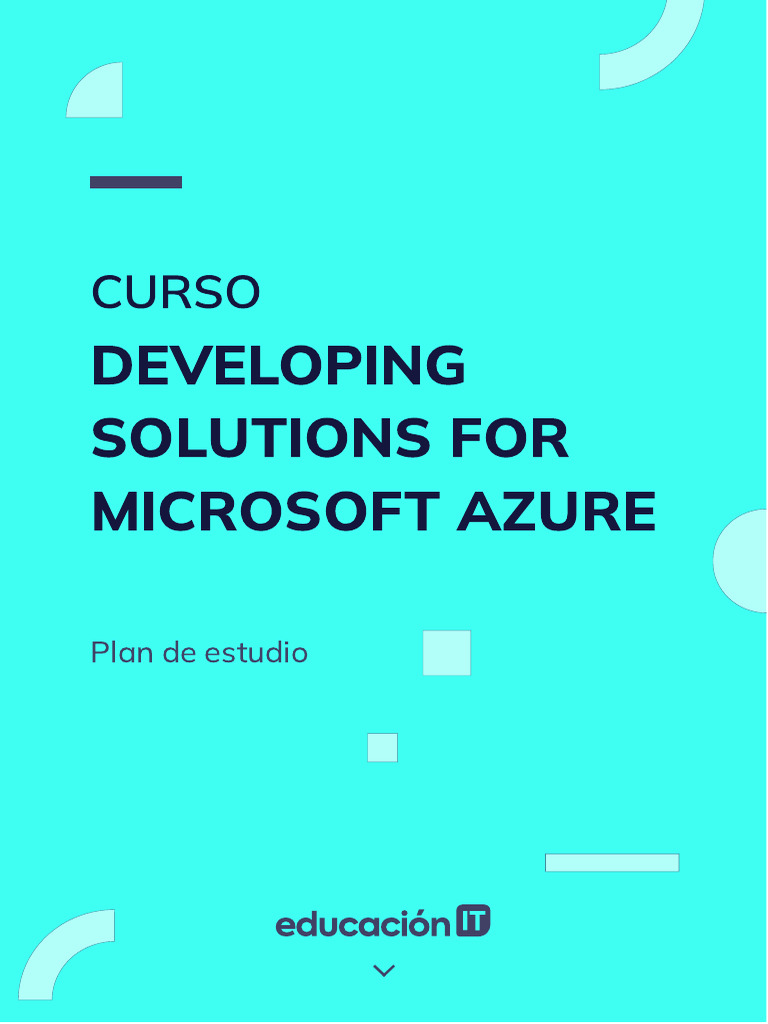 Curso de Developing Solutions For Microsoft Azure | Descargar gratis ...