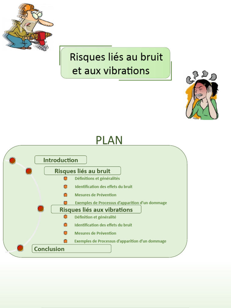 Risques Liés Au Bruit Et Aux Vibrations | PDF