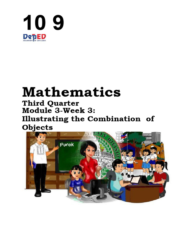 Math 10 SLM Q3 W3 V1.0 CC Released 24Mar2021 | PDF | Equations | Learning