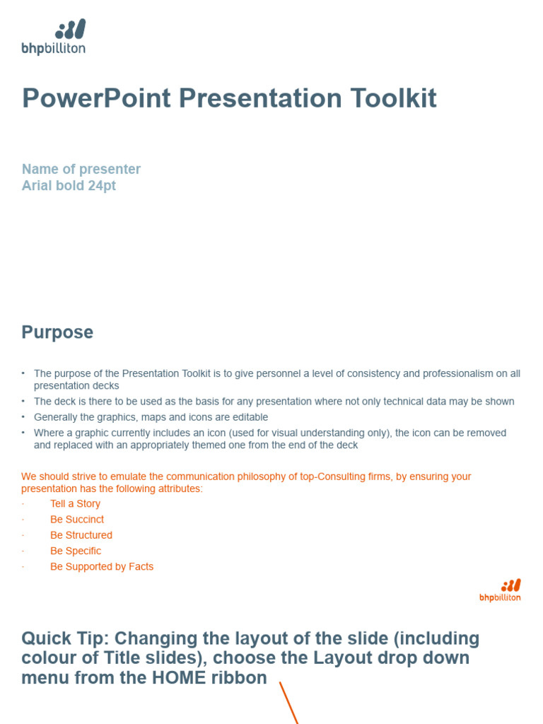PowerPoint Presentation Toolkit | Download Free PDF | Page Layout ...