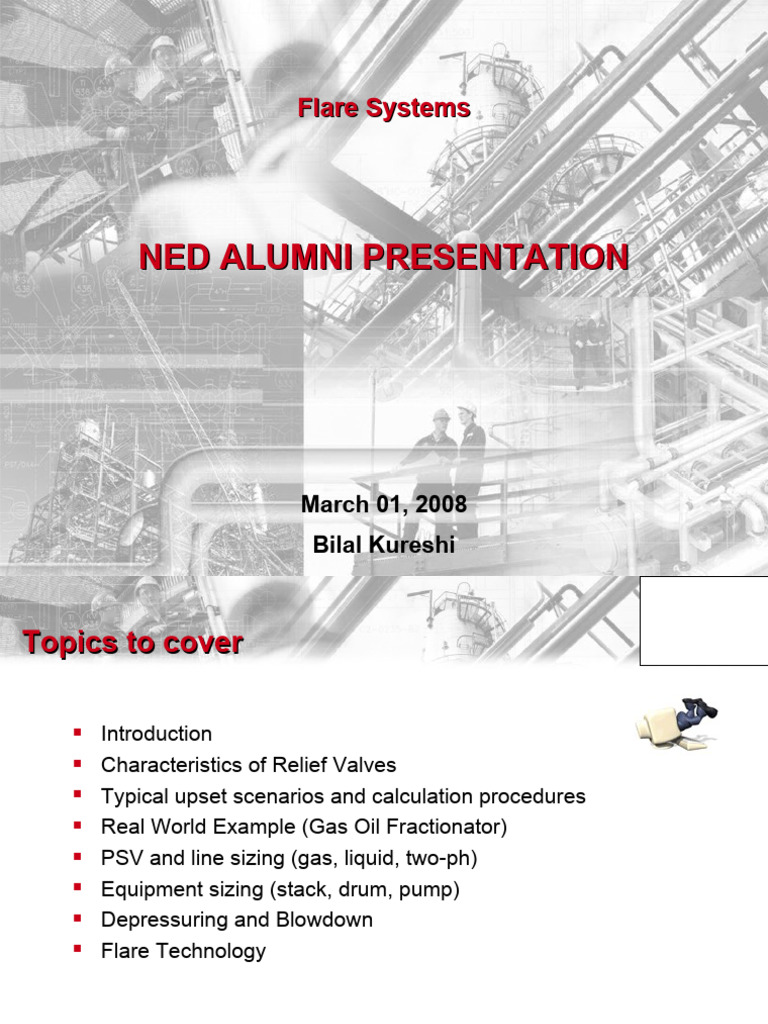 Flare System | PDF | Valve | Pump