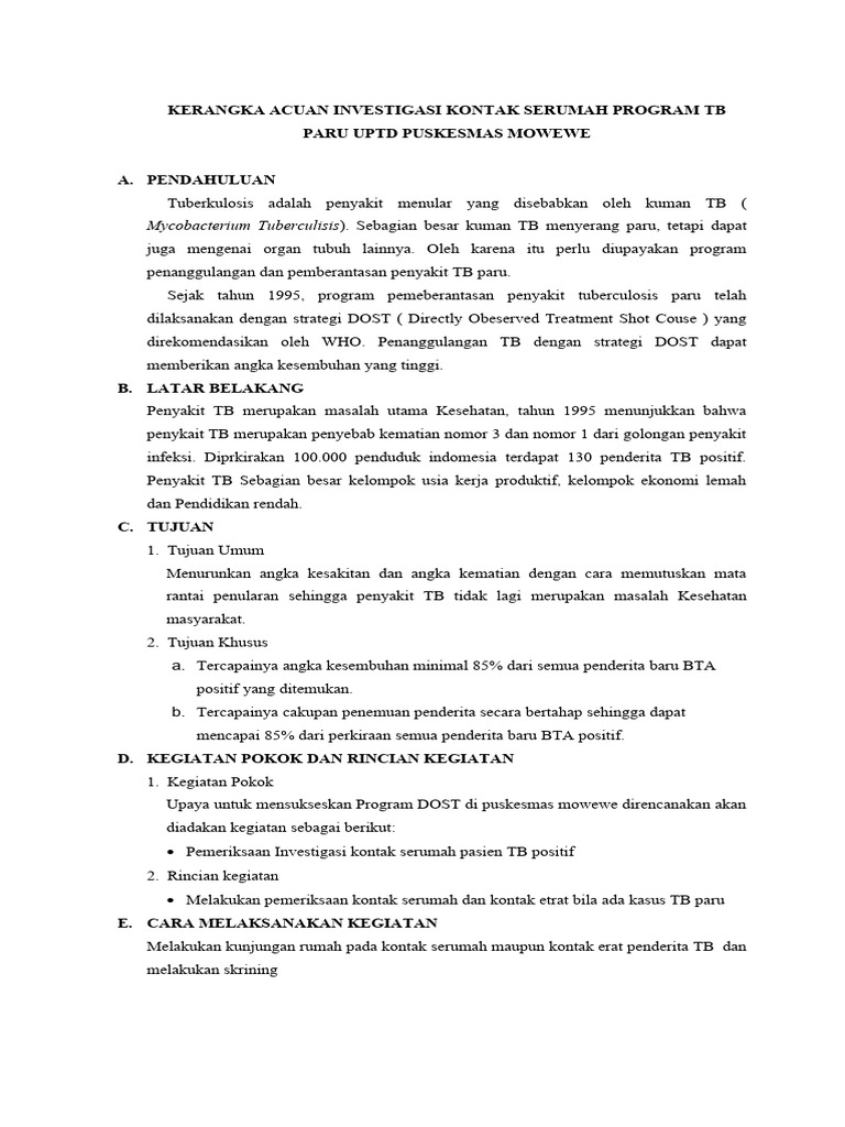 KAK IK TB Paru 2023 | PDF