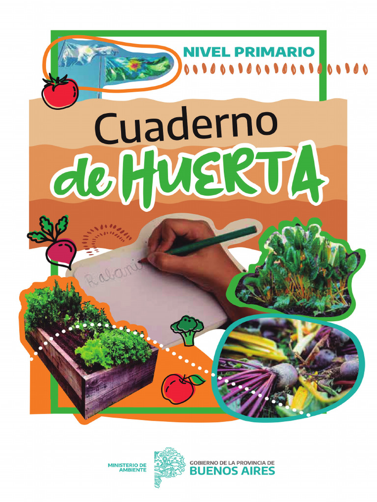 Cuaderno de Huerta Primaria Continuemos Estudiando 2 | PDF | Semilla | Siembra