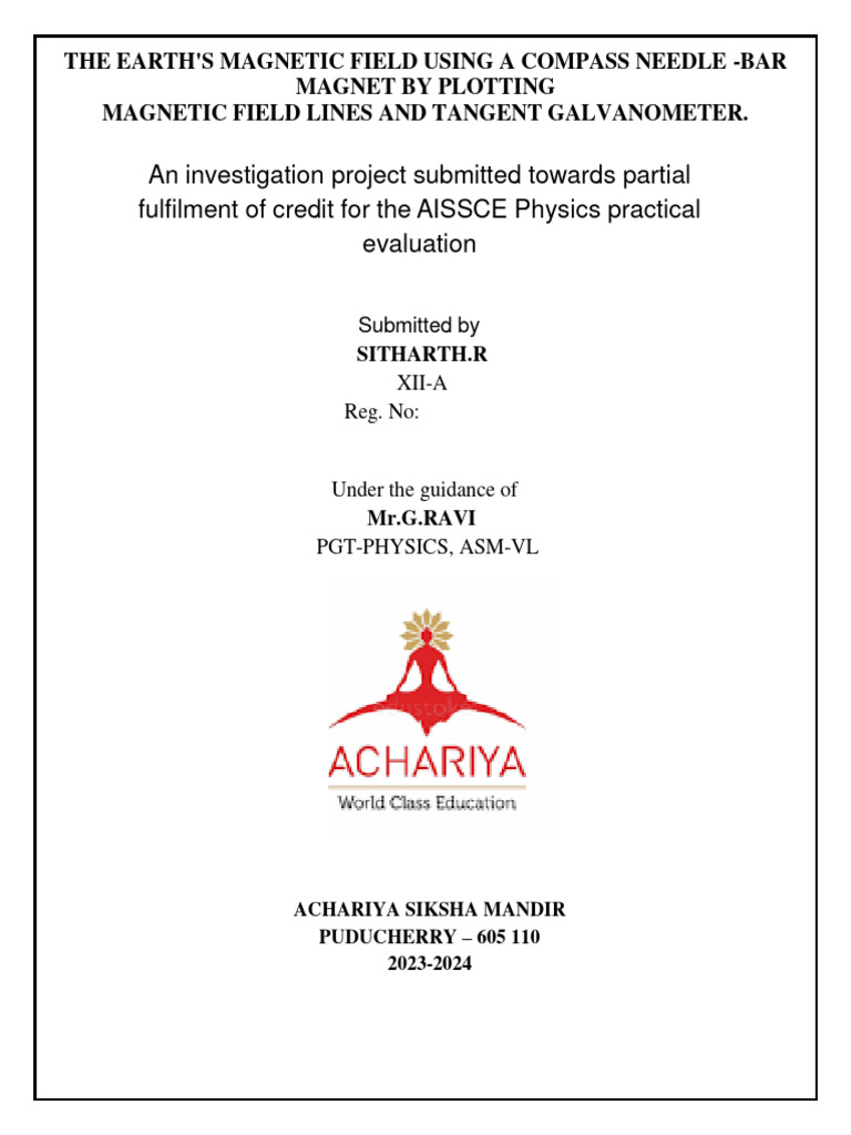 PHY PROJECT 3 PDF - Merged | PDF