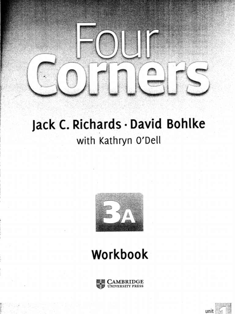 Unit 1-Four Corners Workbook 3A | PDF