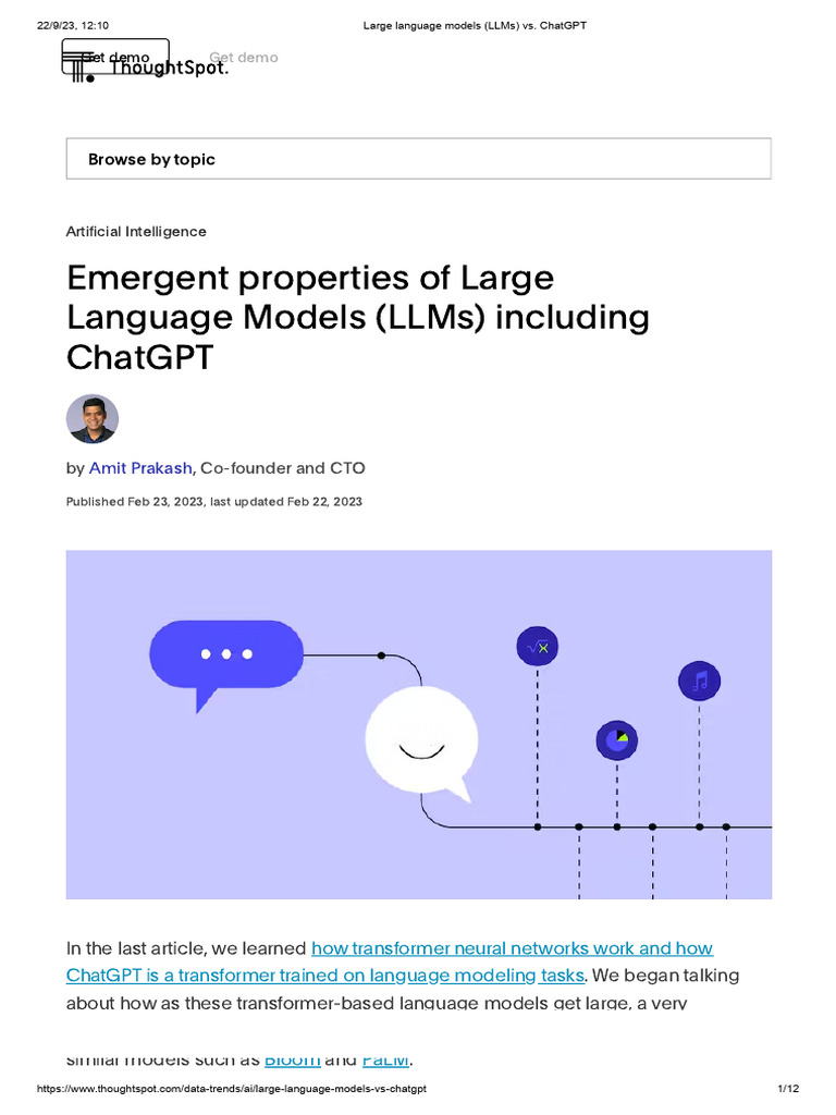 LLM 1 GPT | PDF | Artificial Intelligence | Intelligence (AI) & Semantics