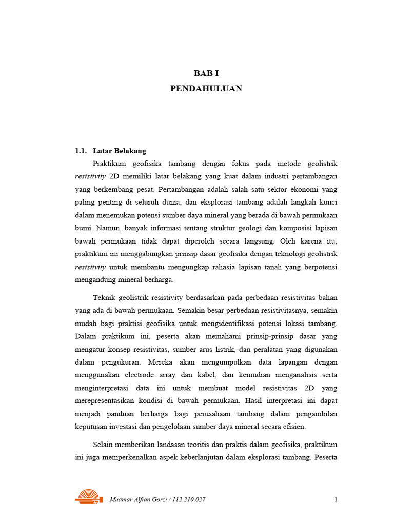 Geofis 2.1-2.2 Acara 2 | PDF