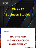 Class 12 BST Chapter 1 Notes | PDF