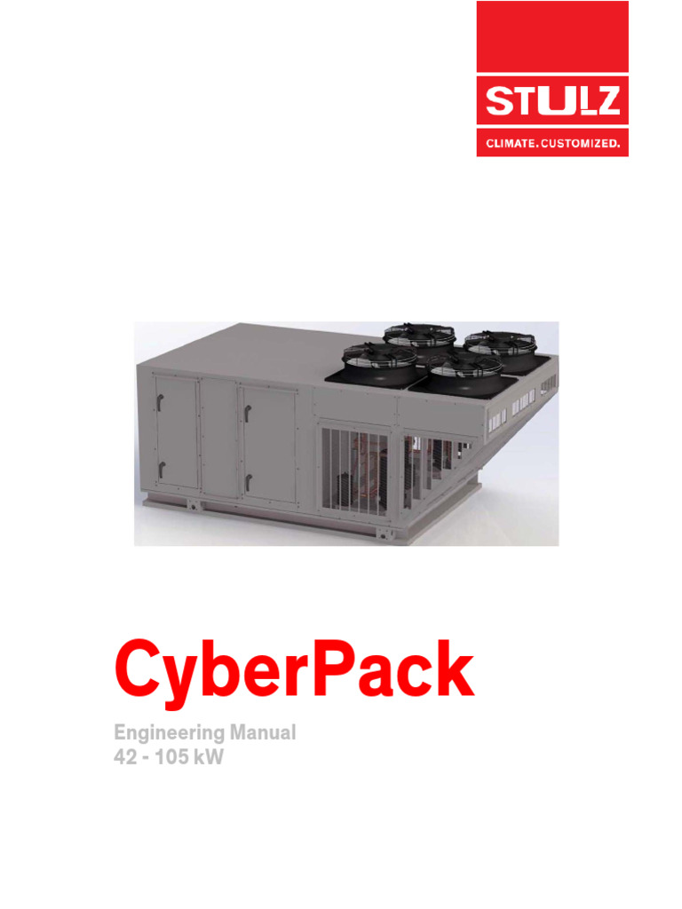 STULZ CyberPack Engineering Manual | PDF | Air Conditioning | Refrigeration
