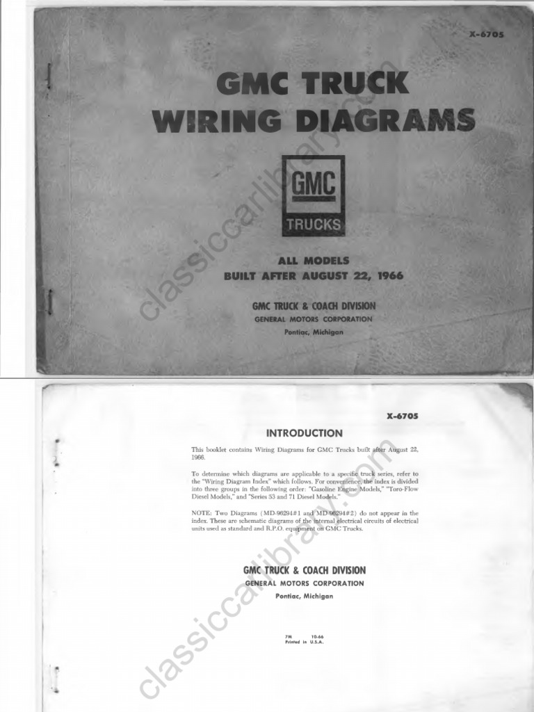 Gmc Wiring Diagrams Free