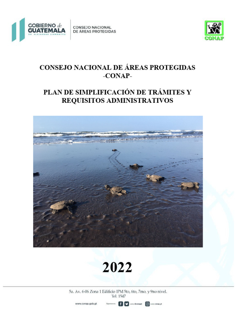 Plan de Simplificacion Conap | PDF | Gobierno