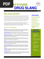 Drug Slang Code Words: DEA Intelligence Brief DEA Intelligence | PDF