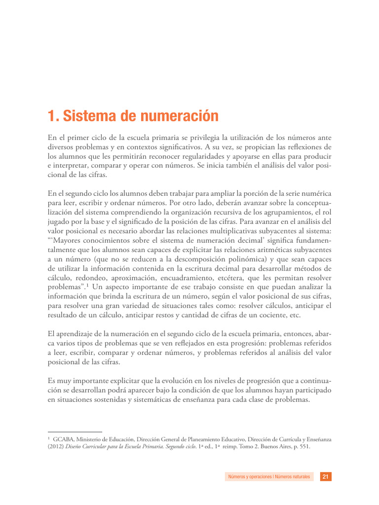 Progresiones Matematica 2do Ciclo Sistemas Numericos Ejemplos de ...