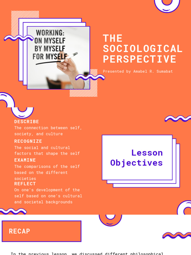 Sociological Perspectives on Self-Identity | PDF | Self Concept ...