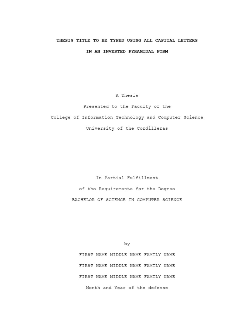 Manuscript Template | PDF | Thesis | Science