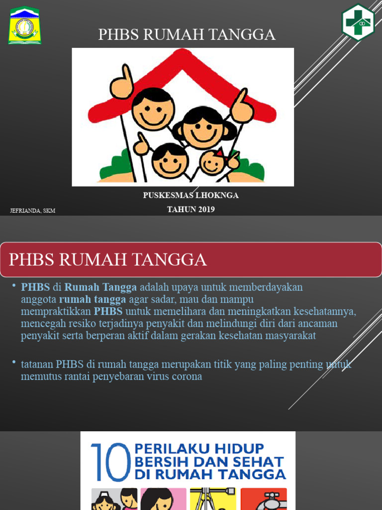 PHBS Rumah Tangga | PDF