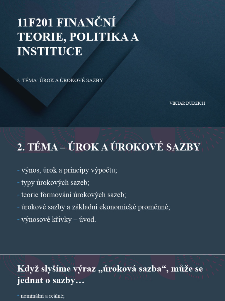 11F201 2. Tema - Urok | PDF