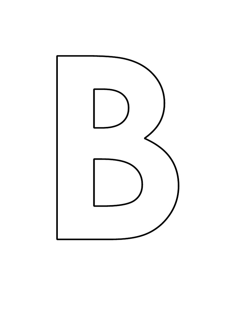 Buchstaben b Gross | PDF