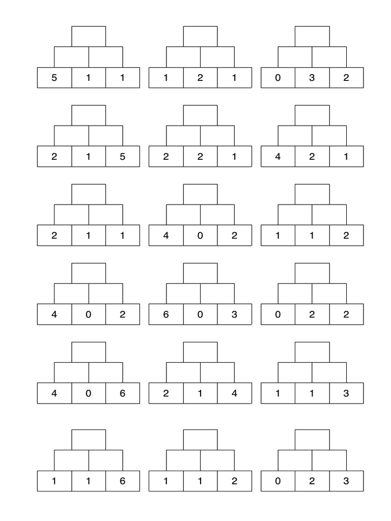 Zahlenmauern ZR 10 20 100 | PDF