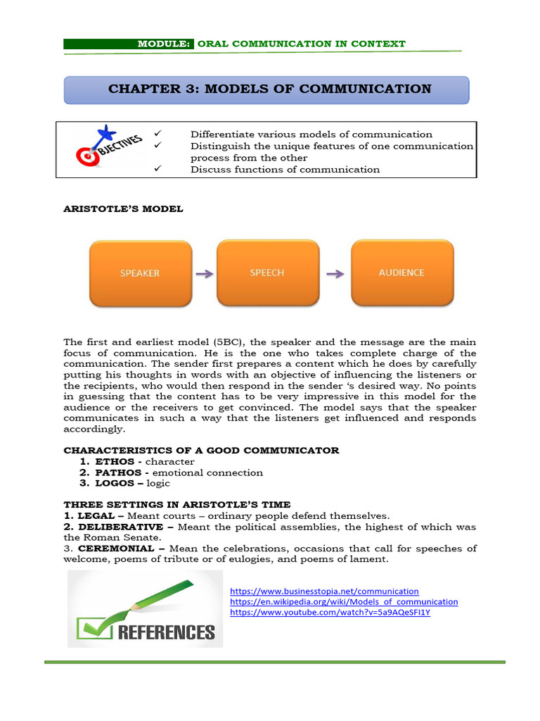 Communication Models Overview | PDF | Communication | Human Communication