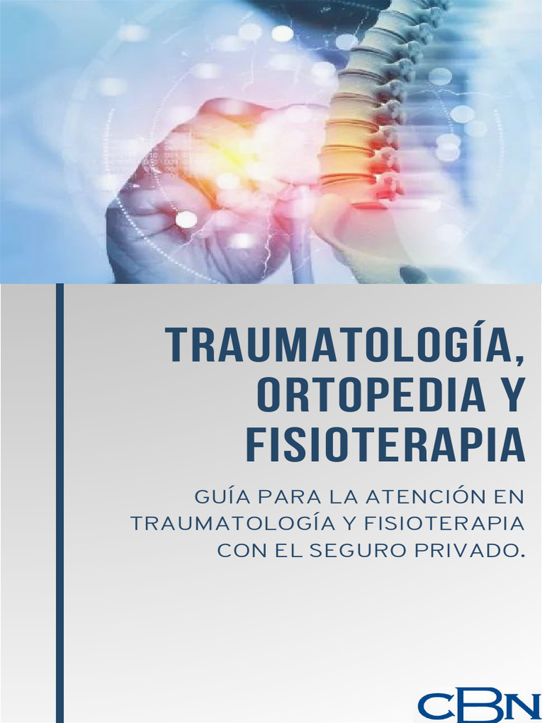 Traumatologia, Ortopedia y Fisioterapia (Nacional) | PDF