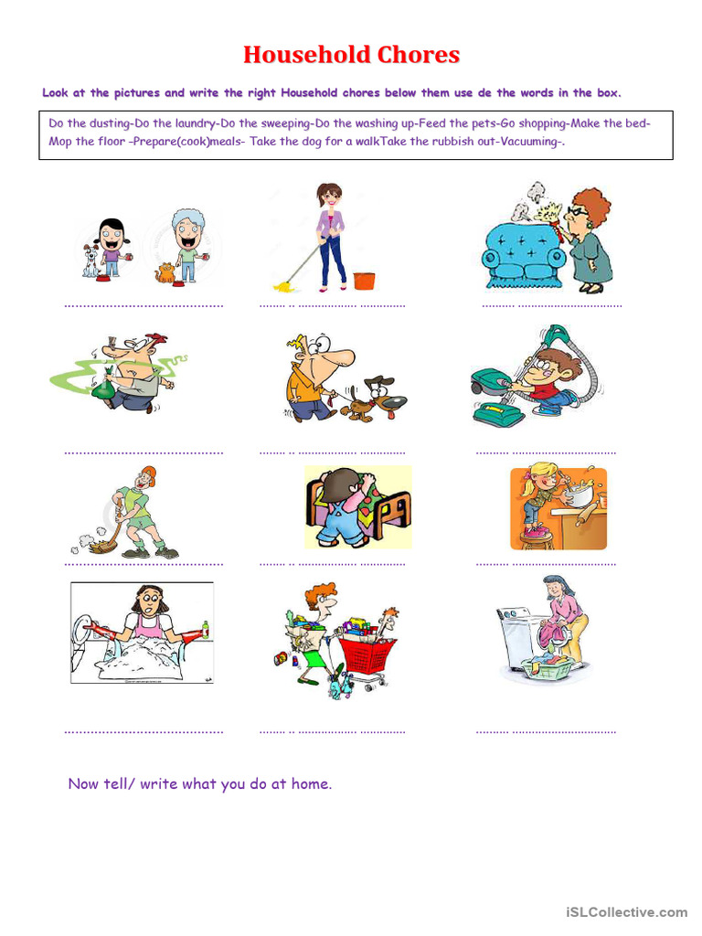 Household Chores | PDF