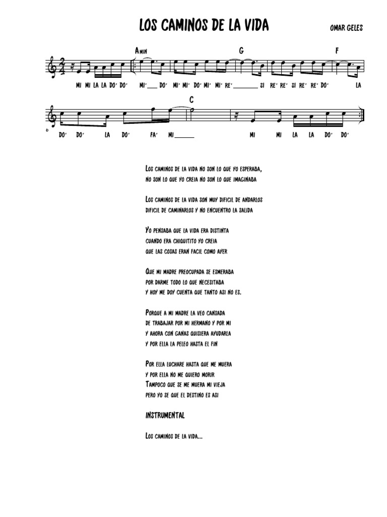LOS CAMINOS Am | PDF