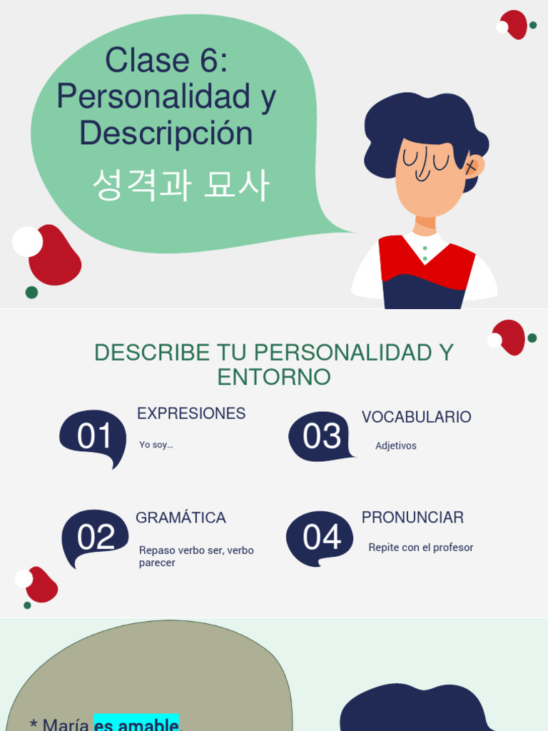 Nivel 2 - Clase 6 - Adjetivos | PDF