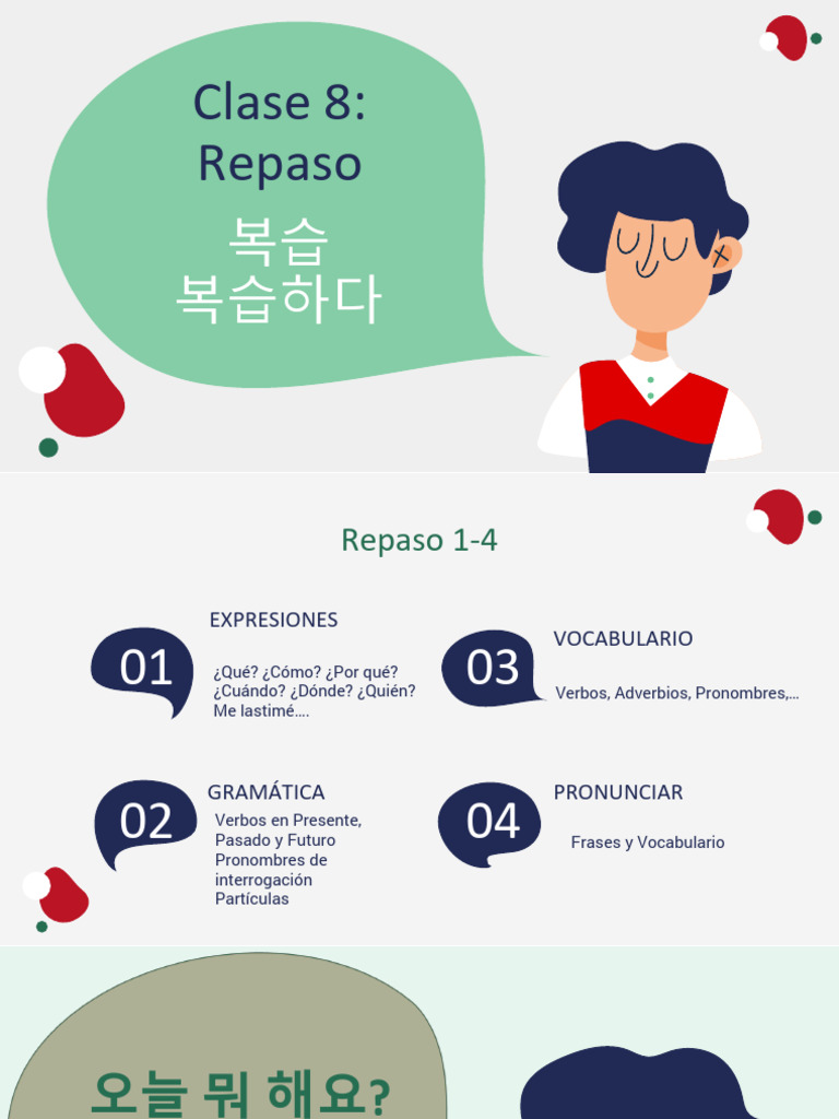 Nivel 2 - Clase 8 - Repaso | PDF