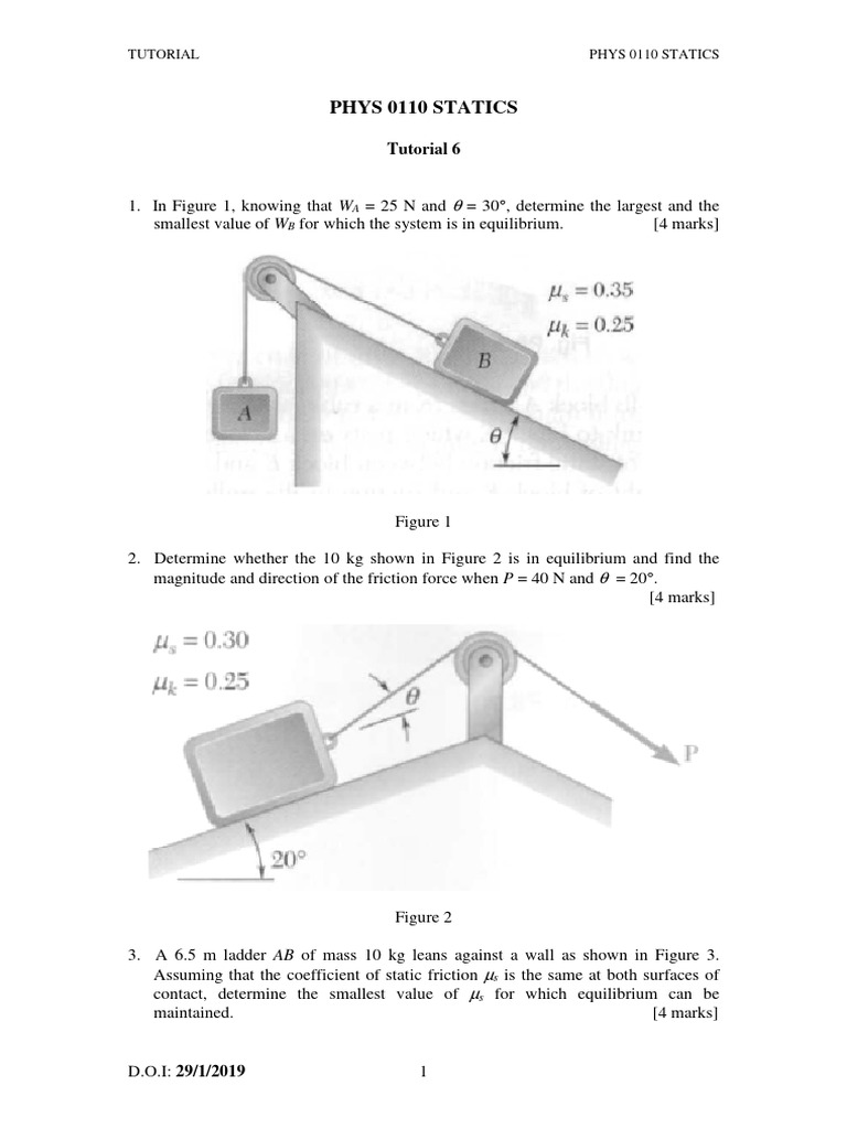 Tut6 Septoct18 | PDF | Teaching Methods & Materials