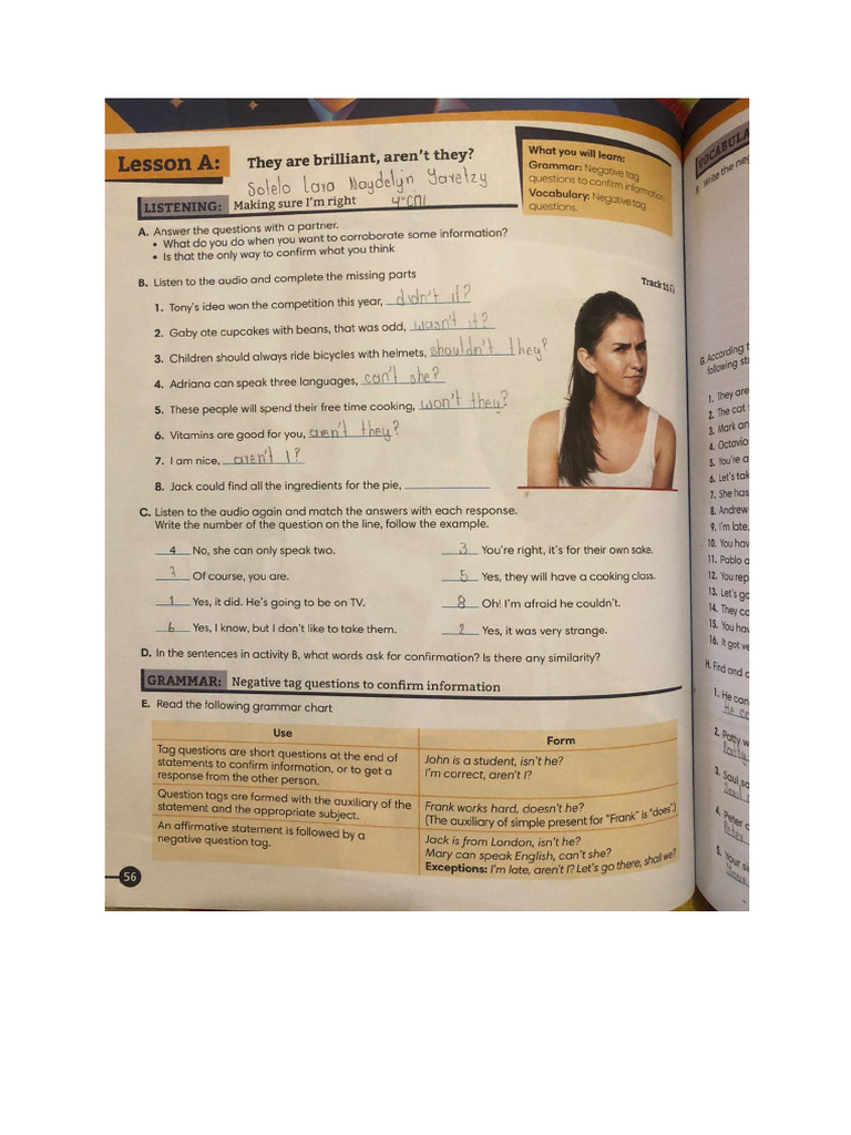 UNIDAD 5 - Ejercicios Del Libro. | PDF