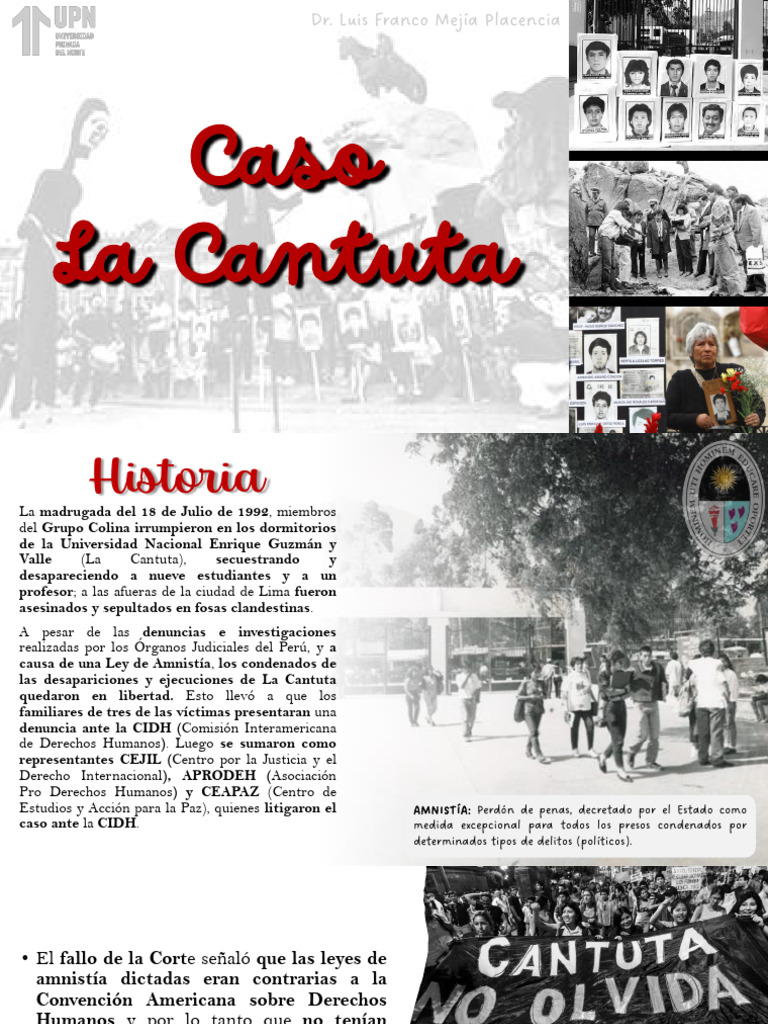 TC2 - El Caso de La Cantuta | PDF | Violación | Violencia