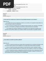 Examen Modulo III | PDF | Masculinidad | La violencia contra las mujeres